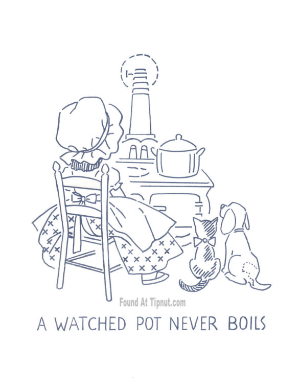 Social Media Tip: A watched Pot Never Boils - Maria Frangieh Blog